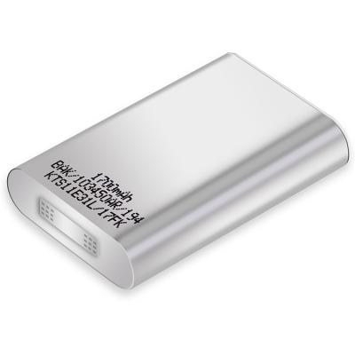 China 3.7V 1700mAh Rechargeable Li Ion Battery Lithium Polymer Cell 103450AR2 For Notebook for sale