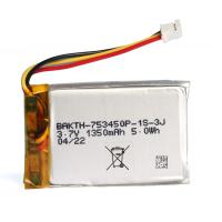 China Rechargeable Lithium Polymer 3.7V 1350mAh Li-Po Battery Pack for Portable Devices for sale
