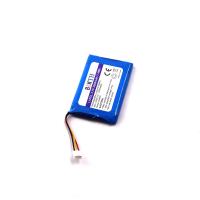 China 3.7V 2000mAh Rechargeable Li Polymer Battery Pack with Connector for Portable Electronics for sale