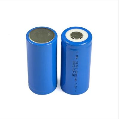 China 32700 3.2V 6000mAh Rechargeable Li Ion Battery Street Light Lithium Iron Phosphate Battery for sale