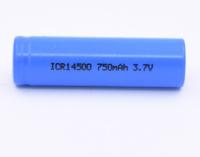 China Real Capacity Rechargeable Li Ion Lithium Battery ICR14500 3.7V 750mAh For Power Tools for sale