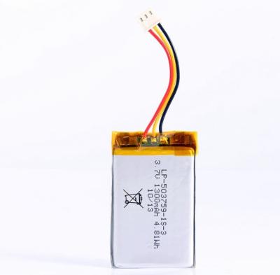 China Consumer Electronics Use Lipo Batteries 503759P 3.7V 1300Mah Lithium Ion Polymer Rechargeable Battery Pack for sale