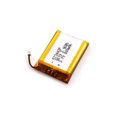 China 3.7V 800mAh Li Ion Polymer Battery Pack 573442P for Space-Constrained Medical for sale