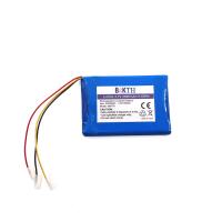 China 2500mAh Li Polymer Battery Pack LP-605776-1S-3 3.7V For Electronic Appliance for sale