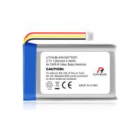 China Rechargeable Replacement Li Ion Battery 3.7V 1200mAh For DXR 8 Baby Video Monitor for sale