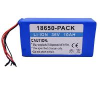 China Customized 18650 Lithium Battery 10S4P 36V 10Ah Rechargeable Li-Ion Battery Pack for Booster Car for sale
