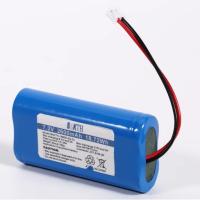 China OEM Custom 7.2V Rechargeable Lithium Ion 2600mAh 18650 Battery Cell 2S Li-ion Battery Pack for sale