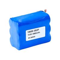 China Rechargeable  Lithium Li Ion 2S2P 2P3S 5S2P 3S3P 10.8V 4800mAh  10s3p 18650 Battery Pack for sale