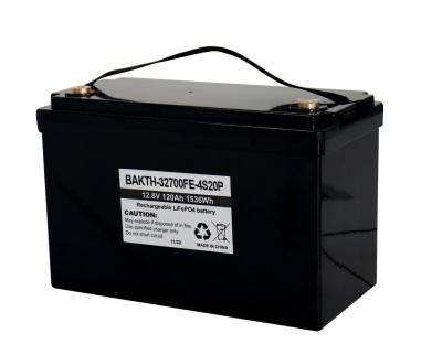 China LiFePo4 Battery Pack 12V Deep Cycle Battery 120Ah e Bike Lithium ion Battery Pack for sale