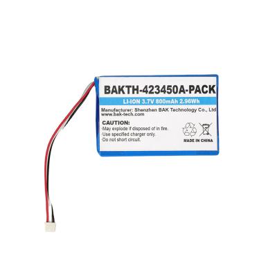 China 423450 Lithium Ion Battery Pack 3.7V 800mAh For Electronic Device for sale