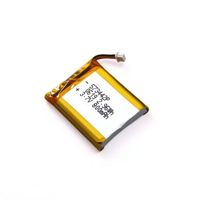 China Versatile Flat Lithium Polymer Battery 573442P 3.7V 800mAh For Various Industrial Needs for sale