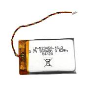 China 950mAh Li Polymer Battery Pack High Performance With Extended Lifespan for sale