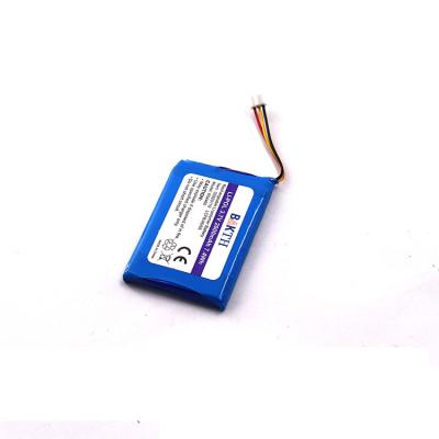 China 3.7V 2000mAh 7.4Wh 654460P Lithium Ion Polyme Battery Pack for Portable Devices for sale
