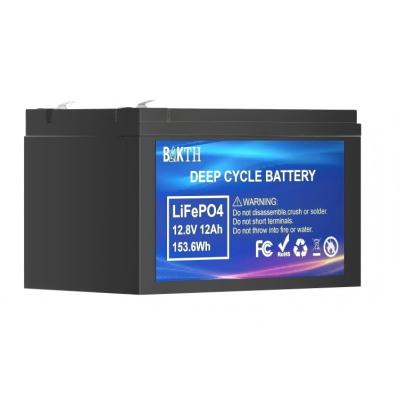 China 12.8V 12Ah LiFePo4 Battery Pack Electrnoic Bicycle High Cycle Life Rechargeable Battery Pack for sale