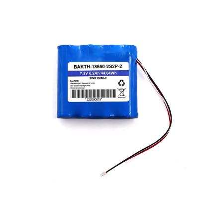 China 18650 Lithium Ion Power Bank Rechargeable Lithium Ion Battery Pack 7.2V 6.2Ah for sale
