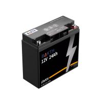 China 12V 24Ah LiFePO4 Battery Pack Long Lifespan High Safety Rechargeable Lightweight for sale