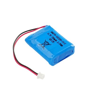China Customizable Long-Lasting 102328  3.7 V 700mAh Rechargeable Lithium Ion Battery Pack for IoT Gadgets for sale