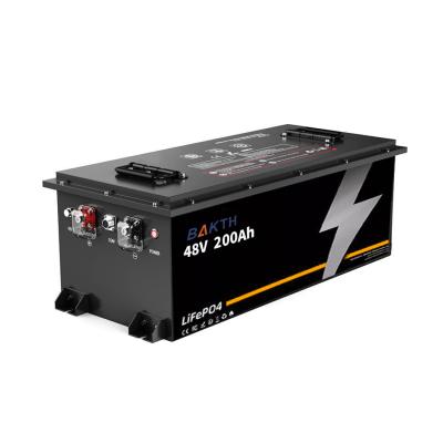 China High Cycle Life 48V 200Ah LiFePO4 Golf Cart Battery for sale