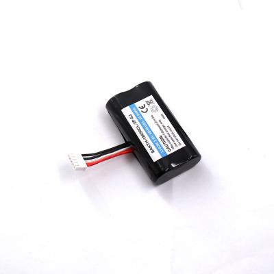 China Rechargeable Lithium Ion Battery Pack 3.6V 5800mAh BAKTH-18650CL-2P-5J for sale