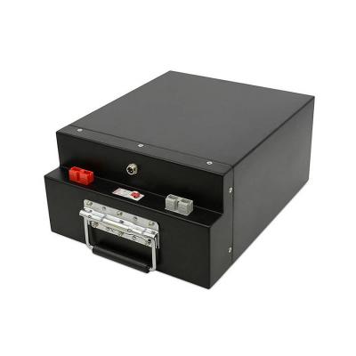 China Long-Last 60V 150Ah Deep Cycle Battery With Smart BMS For AGV/E-Rickshaw/Solar for sale
