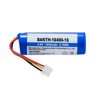 China Compact Power Pack 3.6V 1600mAh 18490 Cell Battery for Industrial Controllers for sale
