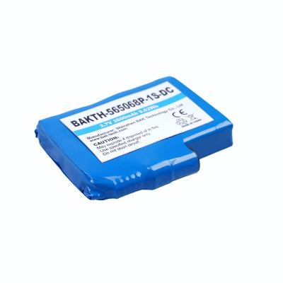 China Lithium Ion Polymer Battery Pack BAKTH-565068P-1S-DC For Portable Devices for sale