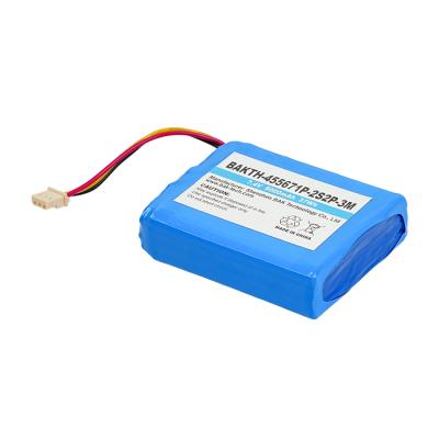 China Stable 7.4V 5000mAh 2S2P 455671P Li-Polymer Battery Pack for Portable Electronics for sale