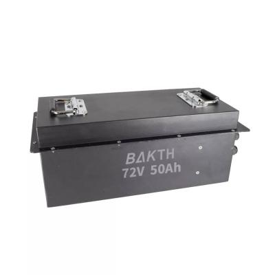 China Custom High Power 72V 50Ah Golf Cart Lithium LiFePO4 Battery for sale