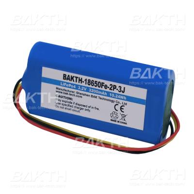 China Customizable Battery Pack BAKTH-18650Fe-2P-3J For Medical Devices for sale