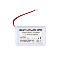 China Standard Voltage 3.7V Lithium Battery Pack Rechargeable Lithium Ion Battery Pack Ideal for LED Lighting and Security Systems for sale