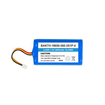 China -40~85℃ All-Weather 7.4V 2600mAh Battery BAKTH-18650-260-2S1P-4 for Outdoor Devices for sale