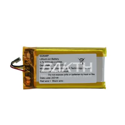 China BAKTH-503562P, 3.7 V, 1100 mAh, 4.07Wh for sale