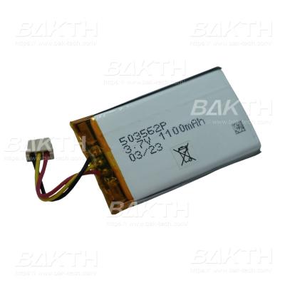 China Customizable Battery Pack BAKTH-503562P-1S-3 Ideal For Consumer Electronics, Medical Devices for sale