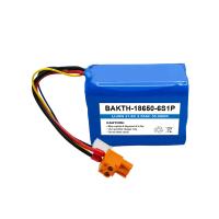 China 21.6V 2.55Ah 55.08Wh 18650 6S1P Rechargeable Battery Pack for Industrial Applications for sale