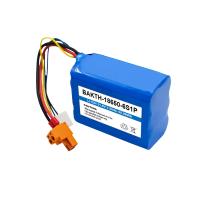 China 21.6V 2.55Ah 55.08Wh 18650 6S1P Rechargeable Battery Pack for Industrial Applications for sale