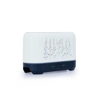 China Ultrasonic Aroma Diffuser Humidifier 200ml Tabletop Flame Effect Night Light USB 24V CE RoHS for sale
