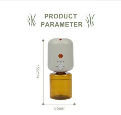 China 1.5W 130ml Motion Sensor Wall Plug In Aroma Diffuser ABS White Essential Oil Diffuser for sale