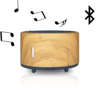 China Humidifier Ultrasonic USB Bluetooth Music Speaker  7 LED Colorful Lights Changing Aromatherapy Essential Oil Diffusers for sale