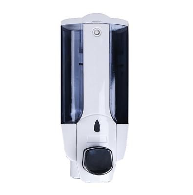 China Wall Mounted 350ml ABS Plastic Foam Soap Dispenser Manual Kitchen Bathroom for sale