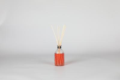 China Customized Scented Aroma Natural Reed Diffuser 200ml Glass Bottle Gift Set for sale