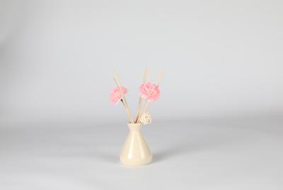 China Decorative Non Toxic Reed Diffuser Natural Scented Gift Set 200ml Glass Bottle for sale
