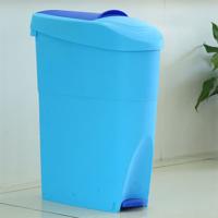 China 20L ABS Plastic Foot Pedal Sanitary Bin for Bathroom Toilet Waste Disposal for sale