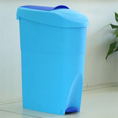 China 20L ABS Plastic Foot Pedal Sanitary Bin for Bathroom Toilet Waste Disposal for sale