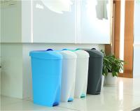 China 20L ABS Pedal Sanitary Bin Feminine Hygiene Disposal Trash Can for Bathroom for sale