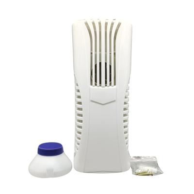 China 75ml Solid Fragrance Aerosol Air Freshener Dispenser Auto Fan Wall Mounted for sale