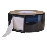 China KWS Jumbo Roll Paper Towel Dispenser H28cm Wall Mounted ABS Plastic Black for sale