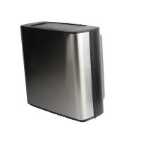 China Stainless Steel Wall Mounted Paper Towel Dispenser 30x13x28.3cm Manual Tissue Box Holder for Bathroom for sale