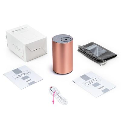 China Aluminum Rechargeable Car Scent Diffuser 10ml 200mAh Auto Shutoff 30Hrs for sale