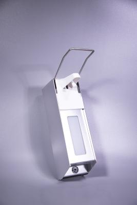 China Wall Mounted Elbow Press Soap Dispenser 1000ml ABS Plastic CE ROHS for sale