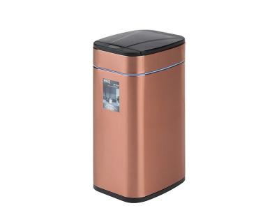 China Stainless Steel Pedal Kitchen Bin 8L Office Trash Can with Lid CE Certified for sale